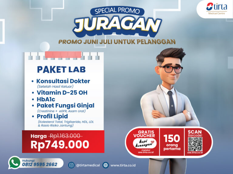 PROMO Paket Cek Lab - Juli 2025 | Tirta